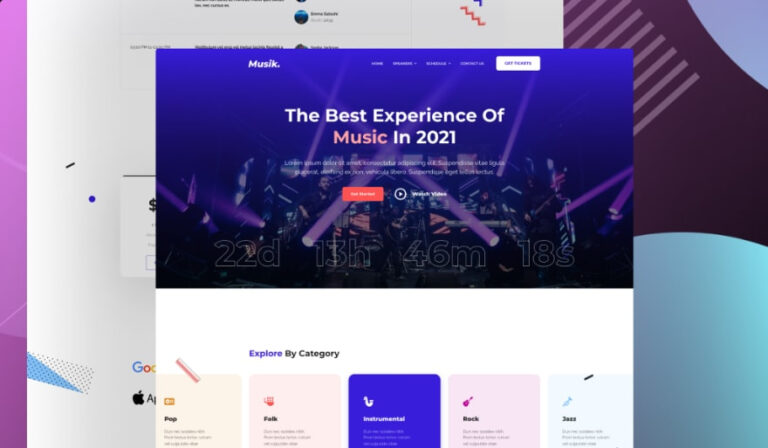 Mẫu Figma Template Cho Landing Page Chất Lượng - TELOS